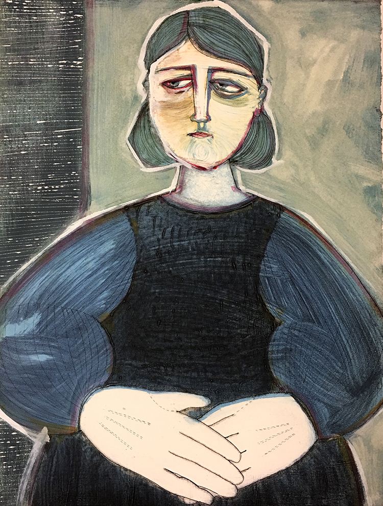 Shellac Plate Prints – Dawn Endean