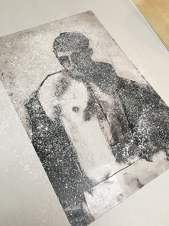 Solar Etching Plate Process – Dawn Endean
