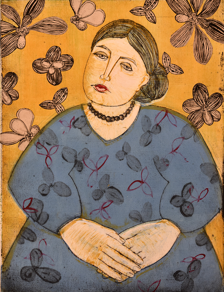 Shellac Plate Prints – Dawn Endean